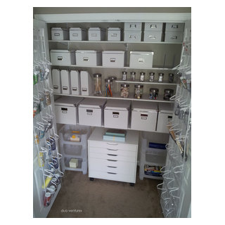 Art & Craft Closet Storage - Contemporary - Closet - Atlanta | Houzz