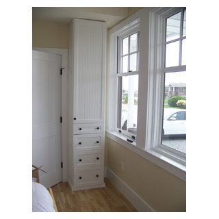 Beach House on Cape Cod Amoire Closet Storage - Contemporary - Closet ...