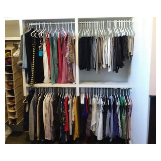 Boise Master Closet - Her side, after - Classique - Armoire et Dressing ...