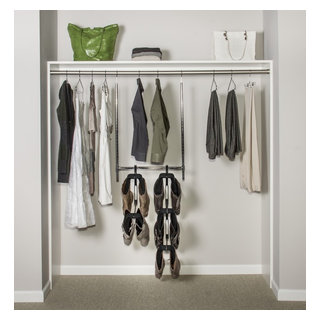 Boot Butler Boot Rack - Hanging from lower rod - Traditional - Closet ...