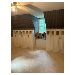 Built-ins with Matching Office/Vanity Space - Atlanta, Georgia ...