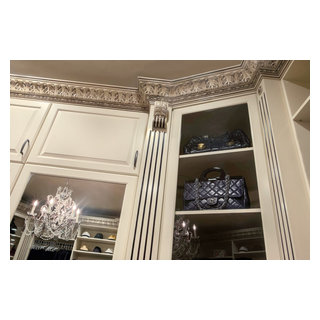 Calabasas Dream Master Closet for Her - Traditional - Wardrobe - Los ...