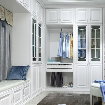 75 Beautiful L Shape Walk In Closet Home Design Ideas & Designs | Houzz AU