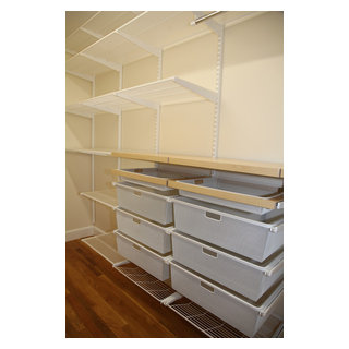 Closet created from dead space - Traditional - Closet - Boston - by N ...