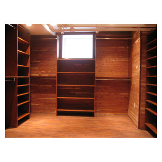 Custom Closet in basement - Traditional - Closet - Other - by Custom ...