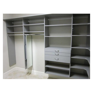 Custom Closets - Contemporary - Closet - Tampa - by More Space Place ...