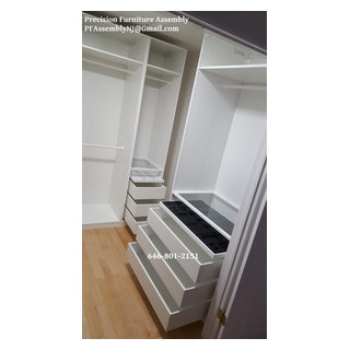Custom PAX Wardrobe Install _ Inside Walk-in Closet - Modern - Closet ...