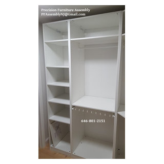 Custom PAX Wardrobe Install _ Inside Walk-in Closet - Modern - Closet ...