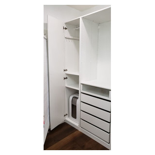 Custom PAX Wardrobe Install - Modern - Closet - New York - by Precision ...