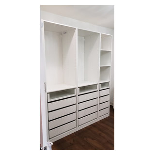 Custom PAX Wardrobe Install - Modern - Closet - New York - by Precision ...