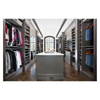 Dual Island Dressing Room - Transitional - Closet - New York - by Patty ...