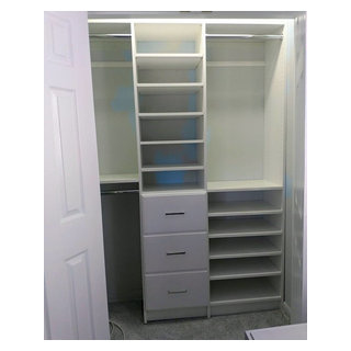 Floor Mounted Closets - Closet - New York - by Closet King LLC | Houzz