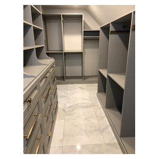 Grey and Gold - Modern - Closet - Toronto - by CLOSET ENVY INC. | Houzz