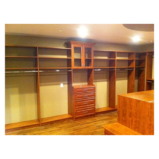High End Walk-in Closets - Traditional - Closet - DC Metro - by Econize ...