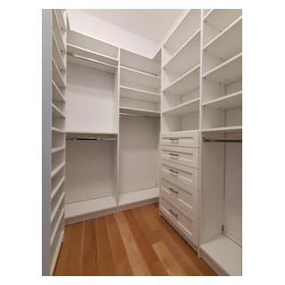 HIS AND HERS WALK-IN CLOSET DESIGN - Modern - Closet - New York - by ...