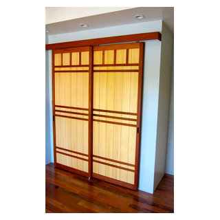 Japanese Amado door - Asian - Closet - San Francisco - by Pacific Shoji ...