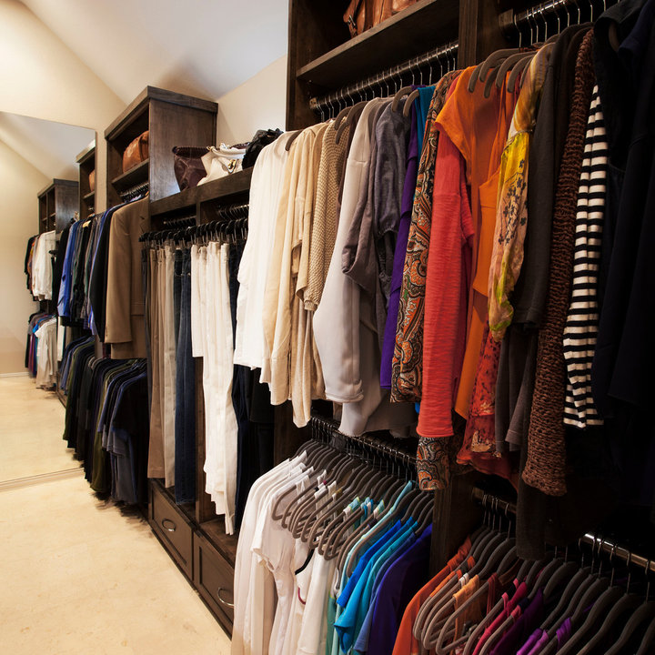 Long And Narrow Walk In Closet - Photos & Ideas | Houzz