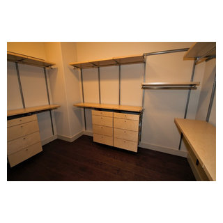 Master Closet - Texas Stone Home - Traditional - Wardrobe - Austin - by ...