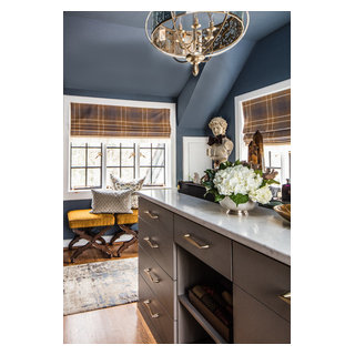 Moody Masculine Closet - Traditional - Wardrobe - Charlotte - by Dwell ...