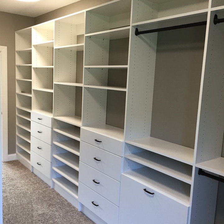 Long And Narrow Walk In Closet - Photos & Ideas | Houzz