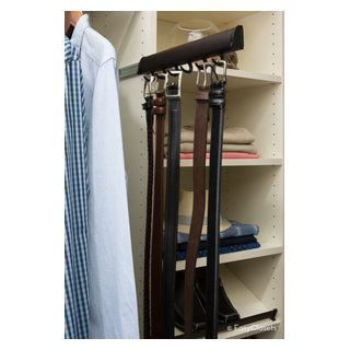Slide-Out Belt Rack - Contemporary - Closet - Grand Rapids - by ...