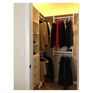 Small Space Storage Solutions - Traditional - Closet - Portland Maine ...