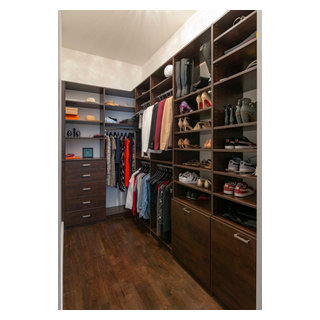 Small Walk-in Closet - Contemporary - Closet - New York - by Empire ...