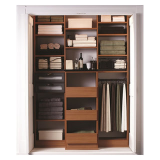 The Most Beautiful Linen Closet! - Contemporary - Wardrobe - Boston ...