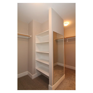 U shaped master closet - Transitional - Closet - Raleigh - by Stanton ...