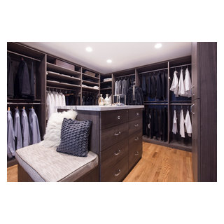Valet Custom Cabinets & Closets- Walk-in Closet Master-Hudson ...