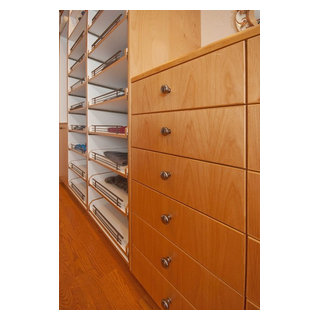Vertical Grain Pull Out Drawers - Closet - Calgary - by Hiebert ...