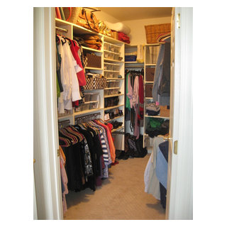 Walk-in Closet Four Left Side After - Traditional - Closet - New York ...