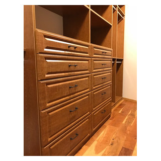 Walk-in closet in Nina Maple - Traditional - Closet - Other - by Bella ...