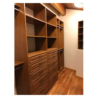 Walk-in closet in Nina Maple - Traditional - Closet - Other - by Bella ...