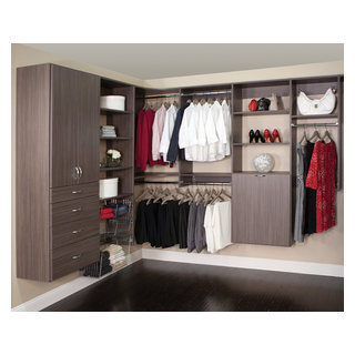 Walk in Closet Organization | Organized Living Classica in Driftwood ...