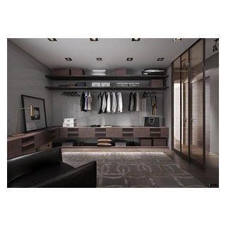 walk in closet , vestidor - Contemporary - Wardrobe - Mexico City - by ...
