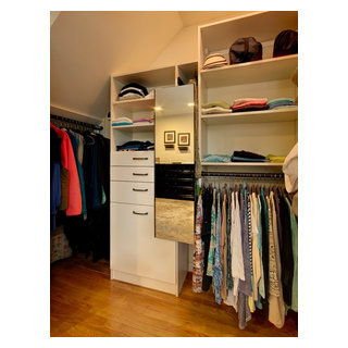 Walk-In Closet w/ Pull Out Mirror - Traditional - Closet - New York ...