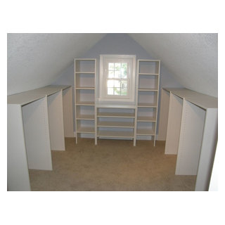 Walk-In Closet with Sloped Ceilings by Closets For Life - Traditional ...