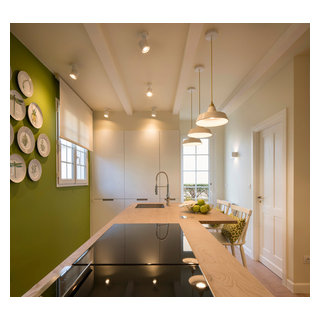 Reforma integral para una vivienda en un adosado - Fusion - Kitchen ...