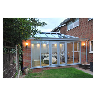 Almond Orangery - Contemporary - Sunroom - Cheshire - by Crystal Living ...