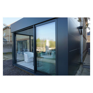 Smart Systems Aluminium Sliding Doors - Modern - Sunroom - Dorset - by ...