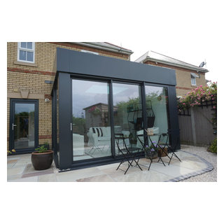 Smart Systems Aluminium Sliding Doors - Modern - Sunroom - Dorset - by ...