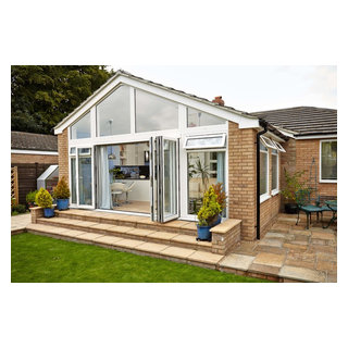 uPVC home extension in Cambridgeshire - Contemporary - Sunroom - Other ...