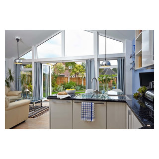 uPVC home extension in Cambridgeshire - Contemporary - Conservatory ...
