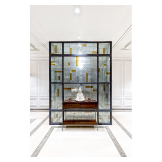 Apartment at pebble bay - Contemporary - Hall - Bengaluru - by Praxis ...