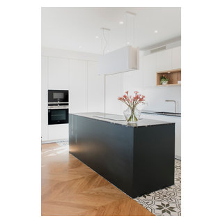 Appartement Haussmannien à Paris - Contemporary - Kitchen - Paris - by ...