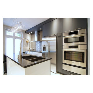 Cuisine moderne dans le Plateau - Modern - Kitchen - Montreal - by RENO ...