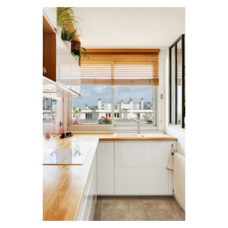 Rénovation d'un 60m2 Paris 12ème - Contemporary - Kitchen - Paris - by ...