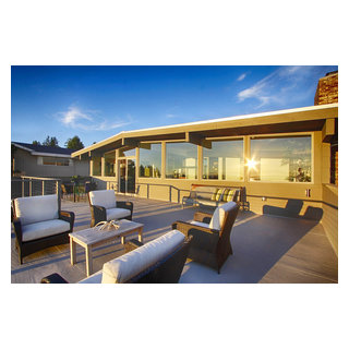 20130822 Broadview mid century modern - Midcentury - Deck - Seattle ...