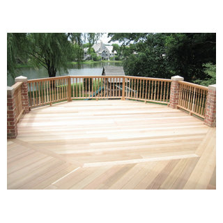 2x6 clear cedar decking - Traditional - Deck - Chicago - by Ted Jost ...
